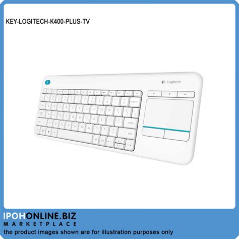 Logitech Wireless Touch Keyboard K400 Plus Htpc Keyboard For Internet Connected Tvs