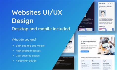 Do A Responsive And Beautiful Website Ui Ux Design By Dicruzcar Fiverr