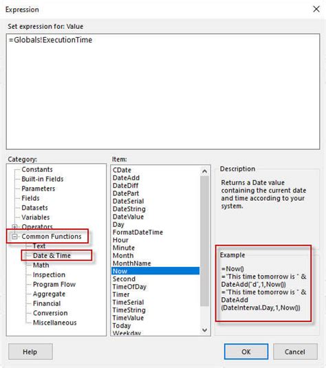 Power BI Report Builder Expressions Date Functions SQLServerCentral