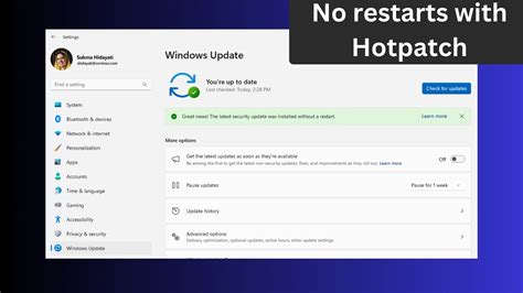 Microsoft Turns On Reboot Less Hotpatch Updates For Windows 11 Enterprise