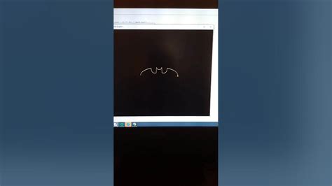 Batman Logo Using Python Shorts Python Viral Batman Youtube