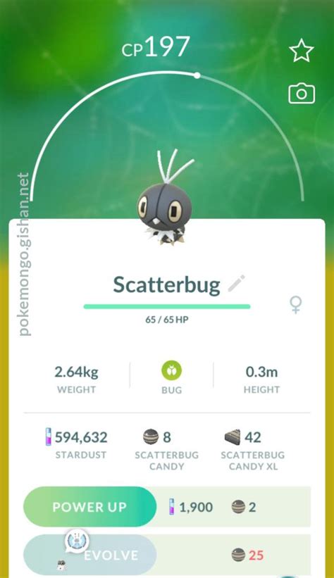 Scatterbug Pokemon Go Scatterbug Pokemon Go