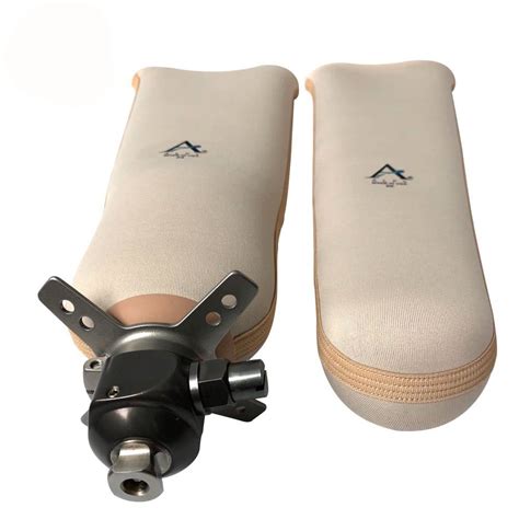 Gel Liner For Prosthetic Leg Socket With Pin Silicone Leg Liner And