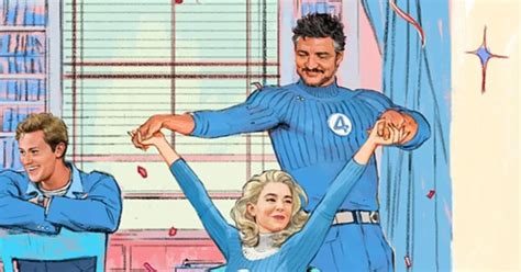 The Fantastic Four First Steps Set Photos Reveal Pedro Pascals Reed