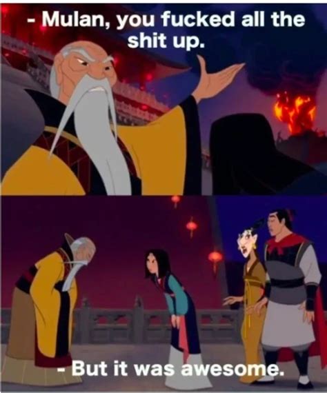 Mulan Meme Mulan Disney Funny Disney Mulan Meme Mulan Disney Funny Disney
