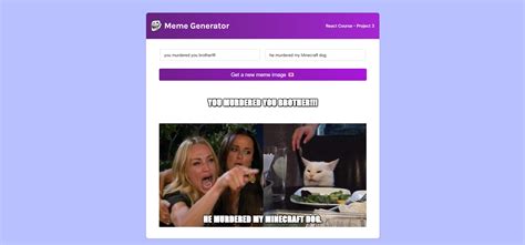 GitHub VaishnavGhenge React Meme Generator React Based Web App Which Fetches Random Meme