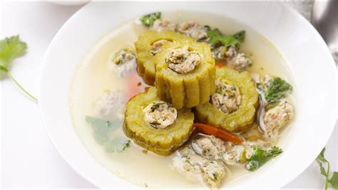 Healthy And Simple Bitter Melon Soup Vietnamese Canh Khổ Qua