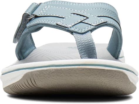 Clarks Womens Breeze Sea Sandalblue Grey Clarks