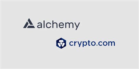 Alchemy To Build API And Developer Platform For Crypto Com Chain CryptoNinjas