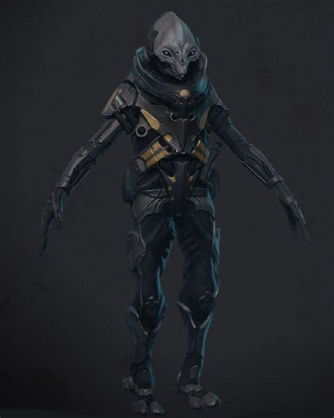 Alien Space Suit MauroMatheus Alien Concept Alien Character Alien