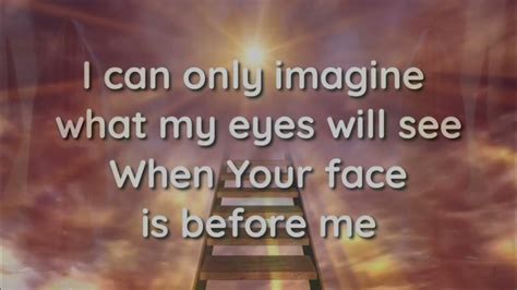 I Can Only Imagine Lyric Video J Michael Finley Youtube