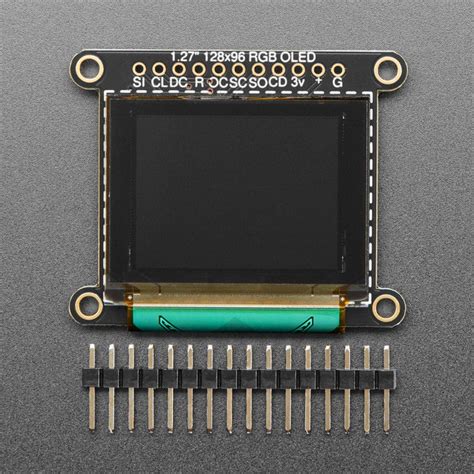 Oled Breakout Board 16 Bit Color 1 27 W Microsd Holder The Pi Hut