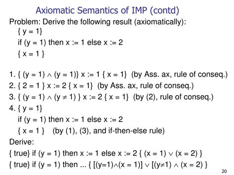 Ppt Axiomatic Semantics Powerpoint Presentation Free Download Id
