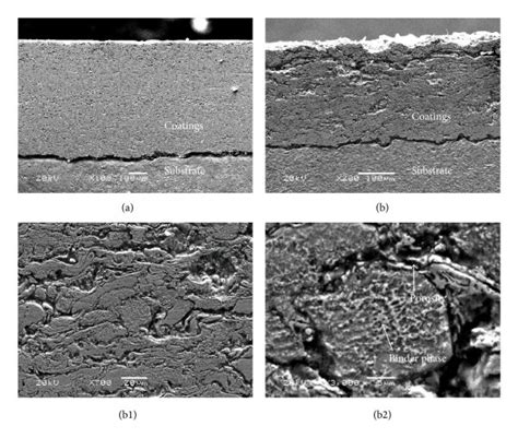Microstructure Of The Coatings Produced With Different Percentages Of