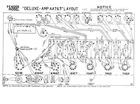 Fender Deluxe Aa763 Sch Service Manual Download Schematics Eeprom