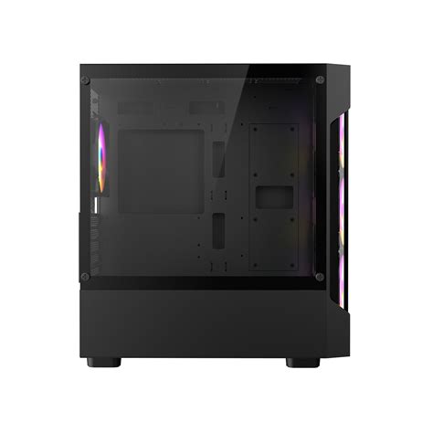 Cit Tsunami Mid Tower Gaming Case Black Cit Tsunamiblk Ccl