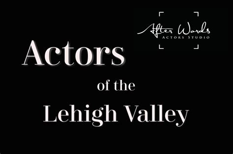 Lehigh Valley Actors Database