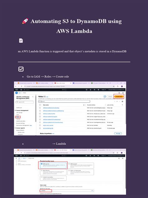 Automating S3 To Dynamodb Using Aws Lambda Pdf