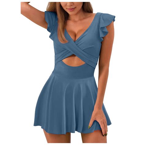Plus Size Swimsuit For Women Womens One Piece Swimsuits Ribbed Bathing