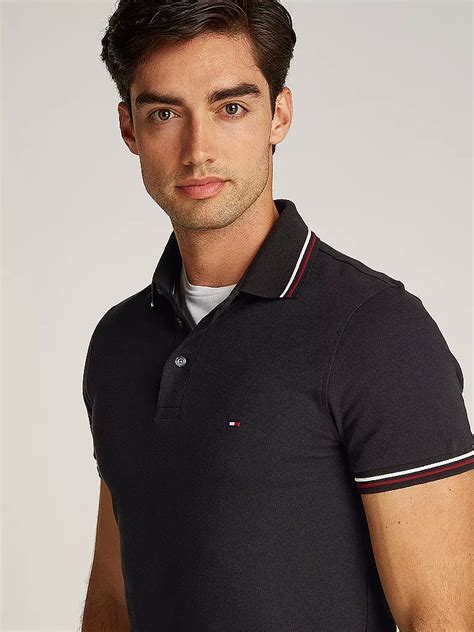 Tommy Hilfiger Polo Slim Fit Negro