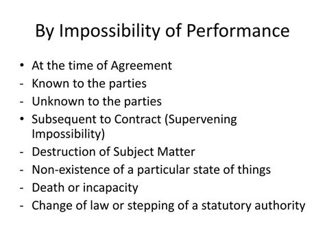 Ppt Discharge Of Contract Powerpoint Presentation Free Download Id 2074489