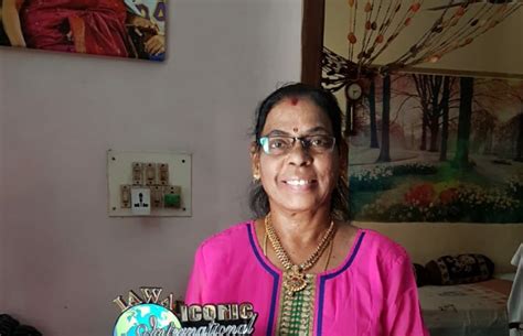 Saraswathy Srinivasan From Chennai Tamilnadu An Artist An Interior Decorator A Teacher A