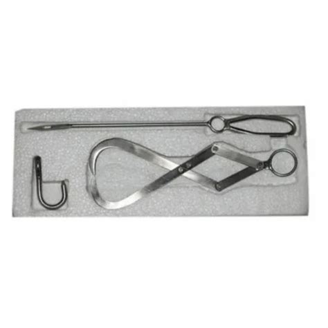 Stainless Steel Fetotomy Surgical Forceps Set Kit At Best Price In Mumbai