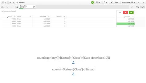 count number of close account per date qlik community 126897