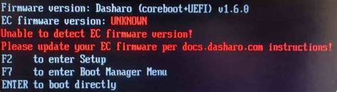 Initial Deployment Dasharo Universe