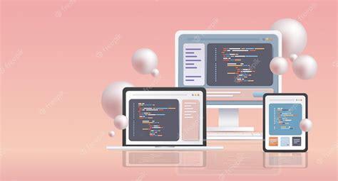 Premium Vector | Web development programmer engineering coding website ...