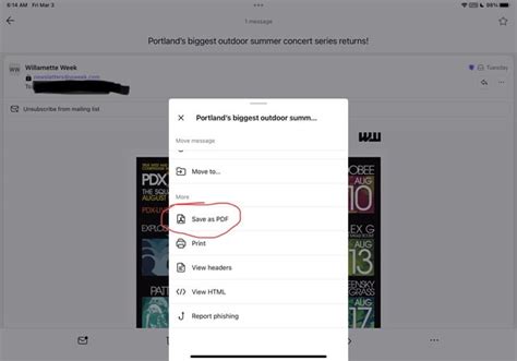 “save As Pdf” Causes App Crash Rprotonmail