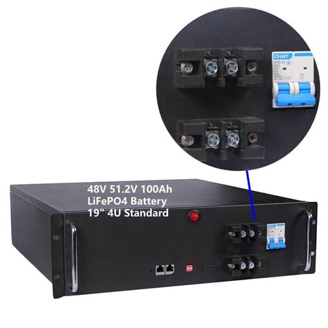 512v100ah Lifepo4 Lithium Ion Server Rack Battery Module For Lfp Power