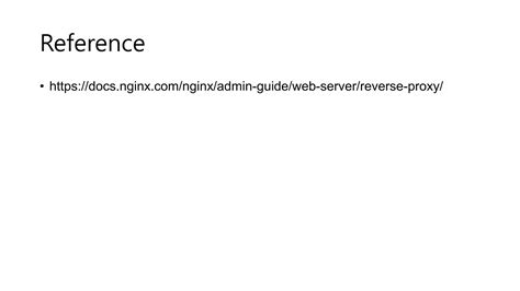 Nginx Reverse Proxy With Kafkapptx