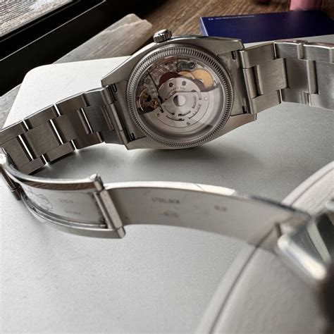 A Bit Unorthodox But Wanted A Clear Case Back For My 114200 Rrolex A Bit Unorthodox But Wanted A Clear Case Back For My 114200 Rrolex