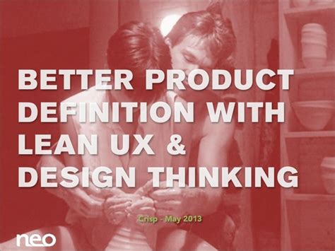Lean Ux Jeff Gothelf Design Thinking Design Best