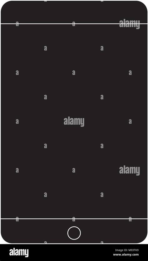 Smartphone Device Icon Over White Background Vector Illustration Stock Vector Image And Art Alamy