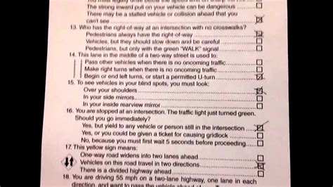 Florida Dmv Written Test Practice Pinoyfer