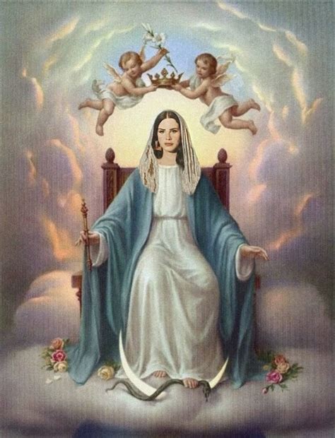 Lana Del Rey Santísima Virgen María Virgen María Imágenes De La Virgen