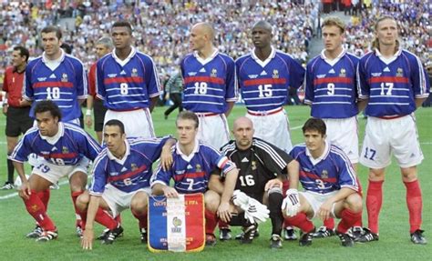 Seleções Imortais França 1998 2000 Imortais Do Futebol
