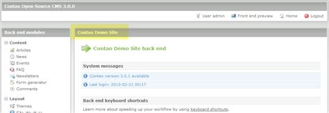 setting the website title in contao system settings web hosting hub