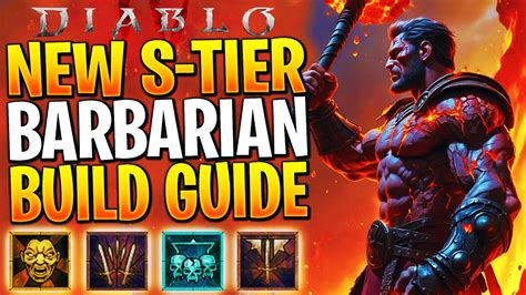 This Barbarian Build Is Now S Tier Diablo 4 Barb Build Guide Youtube