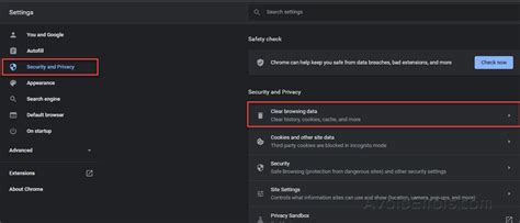 How To Clear Google Chrome Cache Cookies And Browsing History AvoidErrors