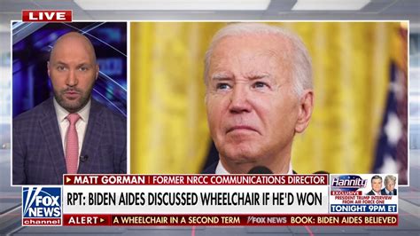 Biden aides reportedly discussed using a wheelchair if he won 2024 election | Fox News Video