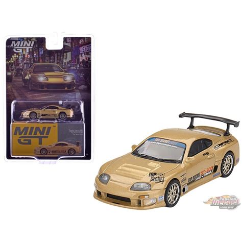 Toyota Supra A80 Top Secret Gt 300 Top Secret Gold Mini Gt 164