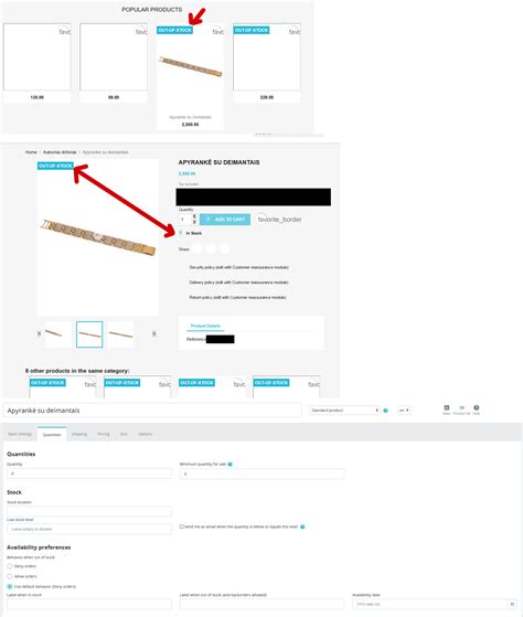 Setting Minimum Quantity For Sale To 0 Breaks Availability Display