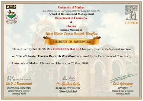 Pdf Use Of Elsevier Tools In Research Workflow