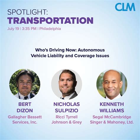 Associate Nicholas Sulpizio To Discuss Autonomous Vehicle Liability At