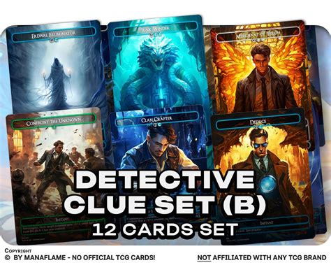 Detective Clue Set B Manaflame