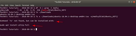 Creating A Bootable Ubuntu UEFI USB Drive