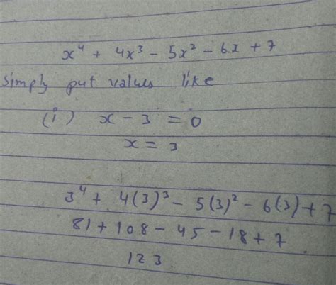 Find The Remainder When X X X X Is Divided By I X Ii X Iii X Iv X